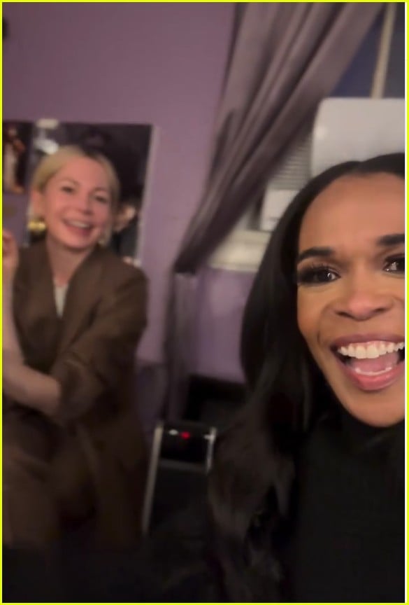 Michelle Williams & Michelle Williams Meet for First Time, Backstage at ...