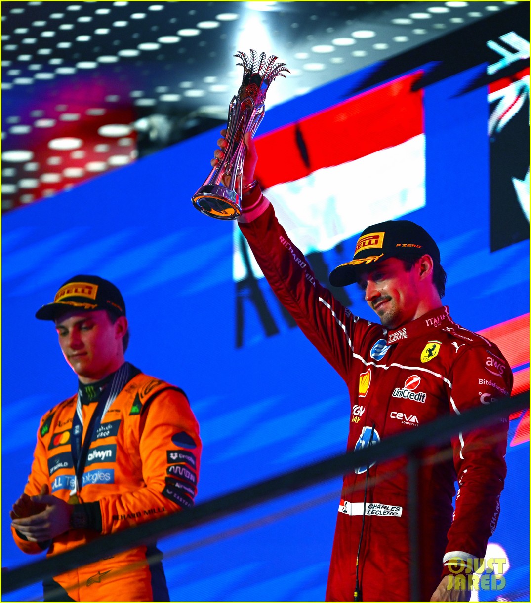 Oscar Piastri Takes Lead of F1 Driver Championship, Charles Leclerc Gets First Ferrari Podium of ...