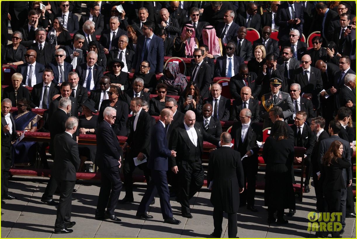 Prince William Attends Pope Francis Funeral in Vatican City - See Which ...