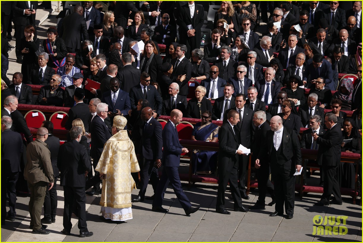 Prince William Attends Pope Francis Funeral in Vatican City - See Which ...