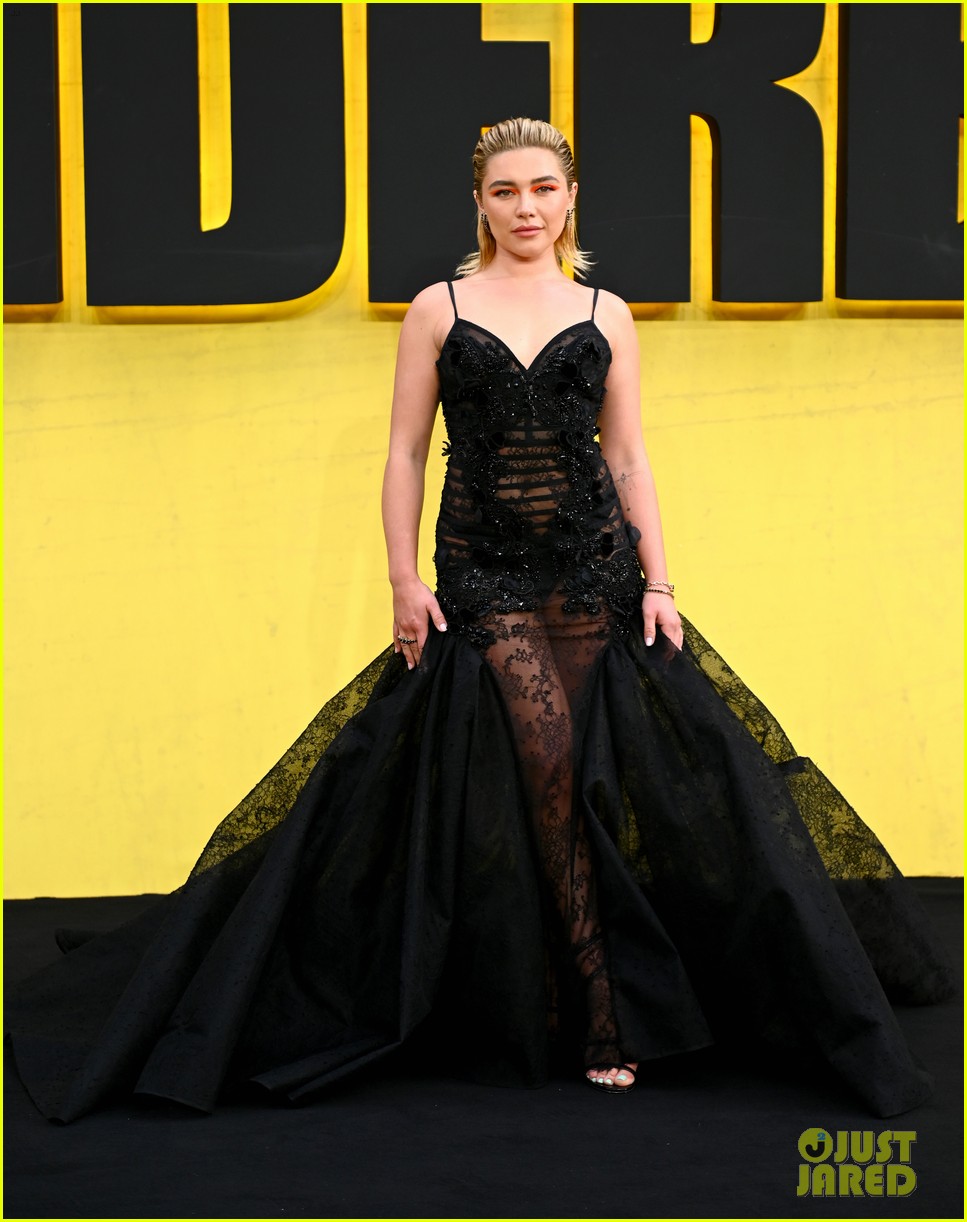 Florence Pugh's Rumored Boyfriend Finn Cole Attends 'Thunderbolts ...