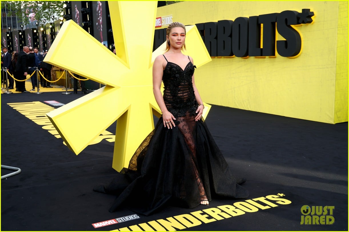 Florence Pugh's Rumored Boyfriend Finn Cole Attends 'Thunderbolts ...