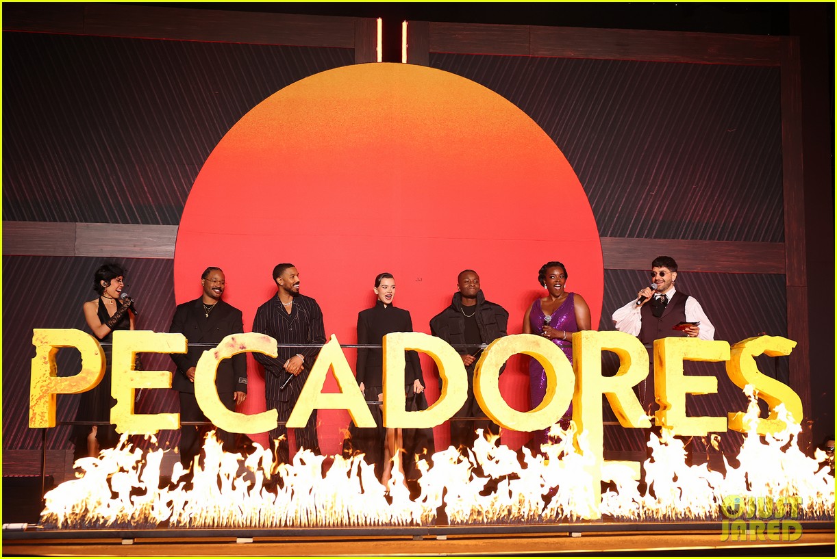 Michael B. Jordan, Hailee Steinfeld, & Wunmi Mosaku Go Glam for Mexico ...