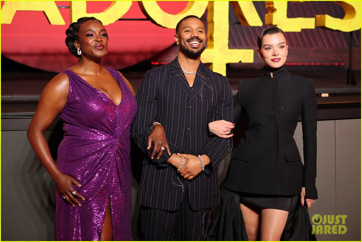 Michael B. Jordan, Hailee Steinfeld, & Wunmi Mosaku Go Glam for Mexico ...