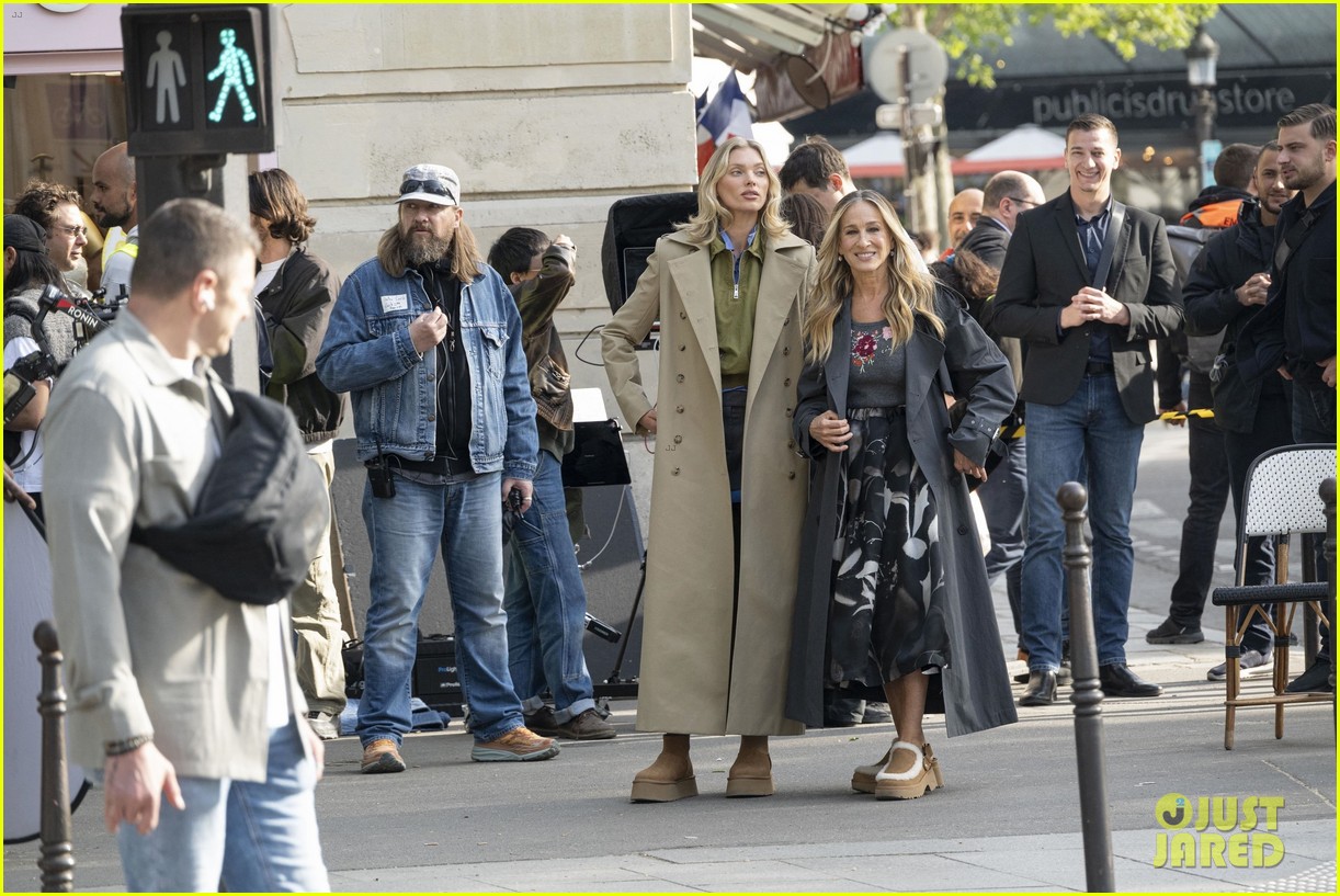 Sarah Jessica Parker & Elsa Hosk Film New UGG Commercial In Paris, Plus ...