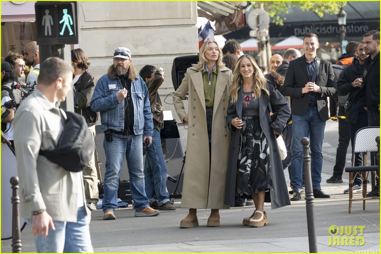 Sarah Jessica Parker & Elsa Hosk Film New UGG Commercial In Paris, Plus ...