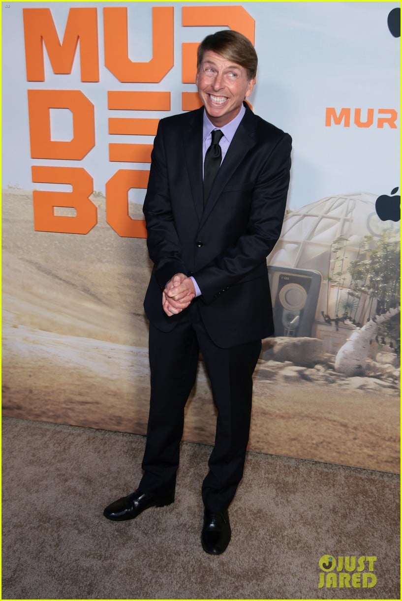 BFFs Alexander Skarsgard & Jack McBrayer Take Prom-Style Photos at Their 'Murderbot' Series ...