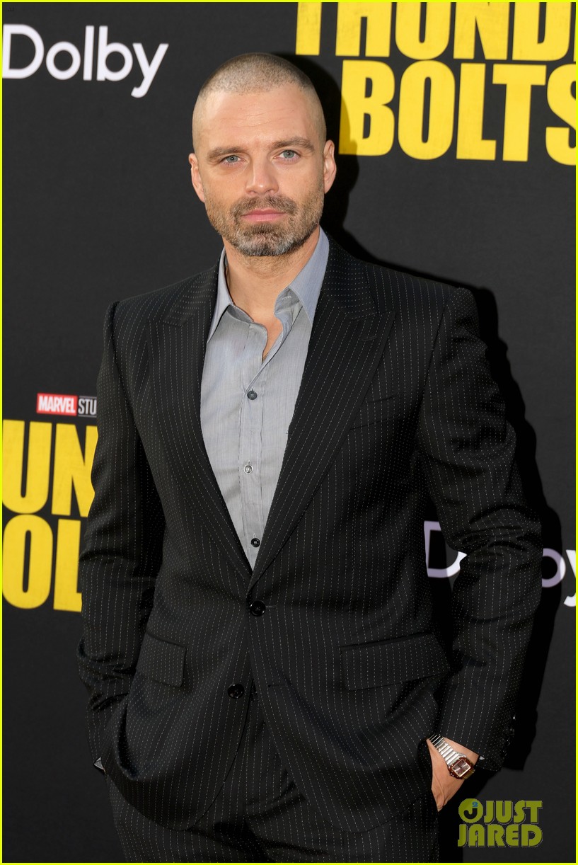 Sebastian Stan Debuts Shaved Head in First Appearance on 'Thunderbolts ...