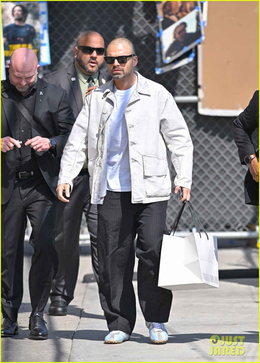 Photo: sebastian stan shaved head 06 | Photo 5150042 | Just Jared ...