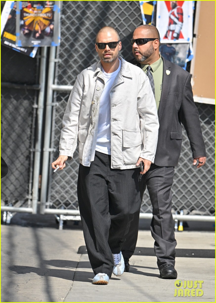 Sebastian Stan Debuts Shaved Head in First Appearance on 'Thunderbolts ...