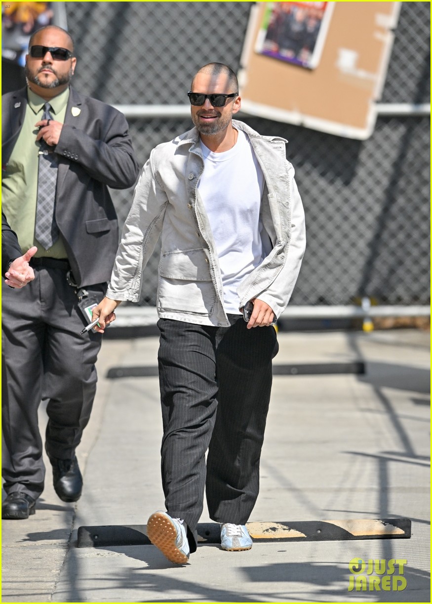 Photo: sebastian stan shaved head 19 | Photo 5150055 | Just Jared ...