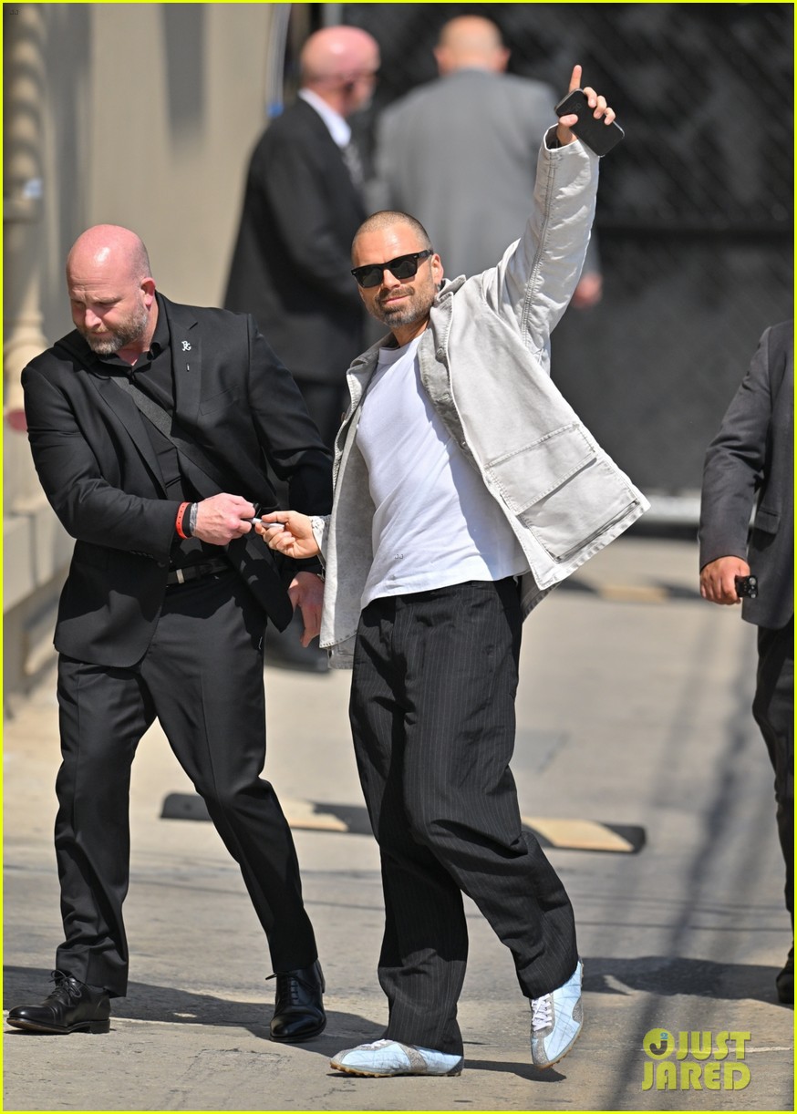 Photo: sebastian stan shaved head 26 | Photo 5150062 | Just Jared ...