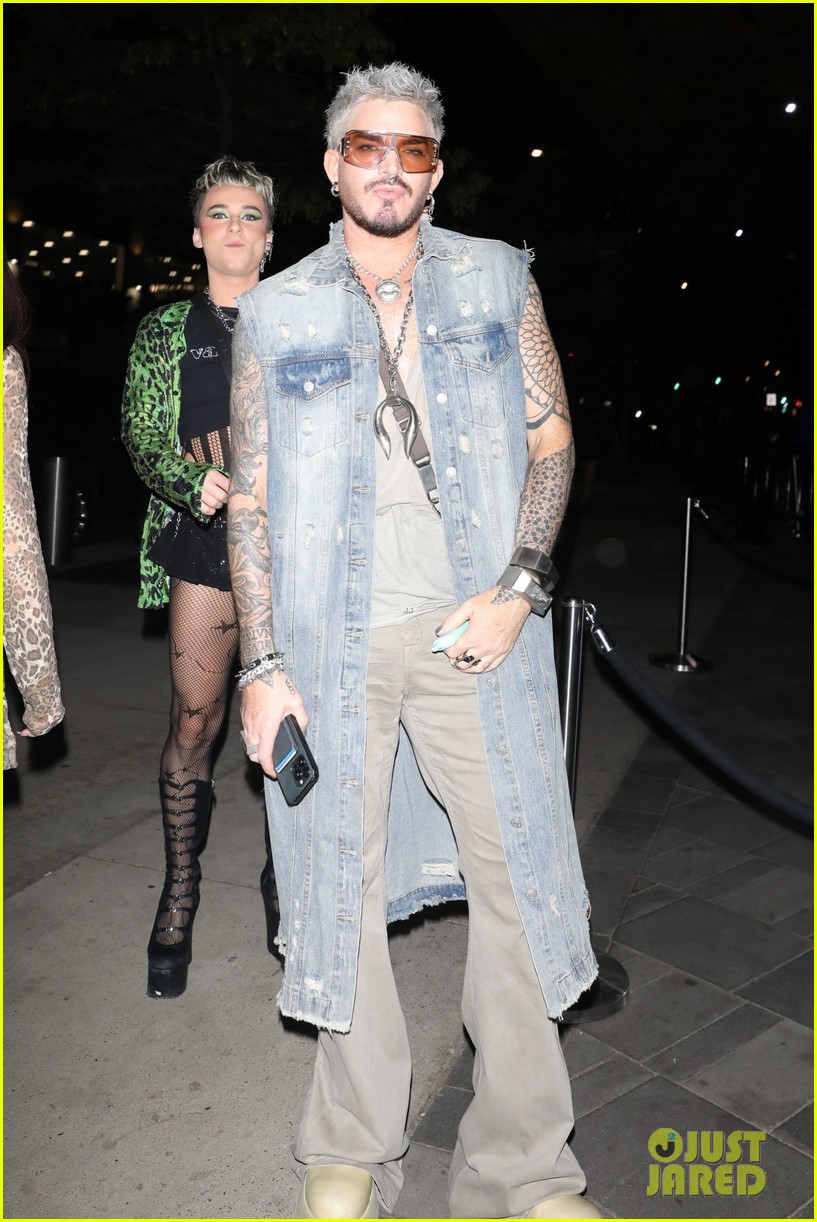 Adam Lambert & Boyfriend Oliver Gliese Attend a Charli XCX Concert ...