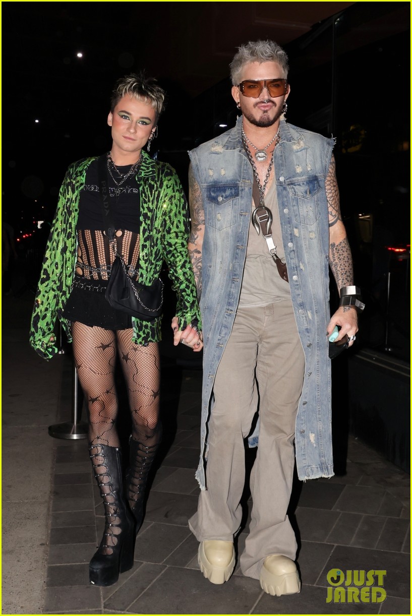 Adam Lambert & Boyfriend Oliver Gliese Attend a Charli XCX Concert ...