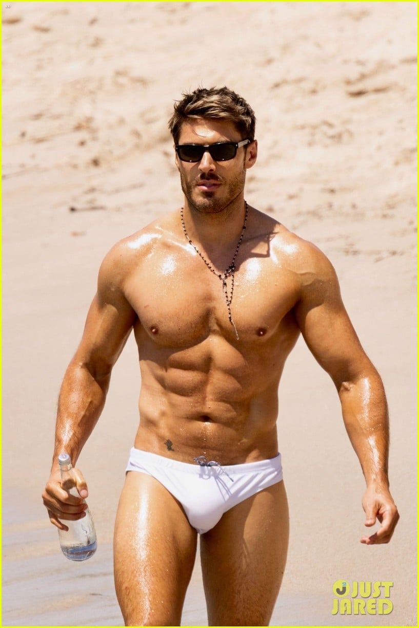 Celebrity Hairstylist Chris Appleton Goes Shirtless for a Dip in His Speedo: Photo 5162320 ...