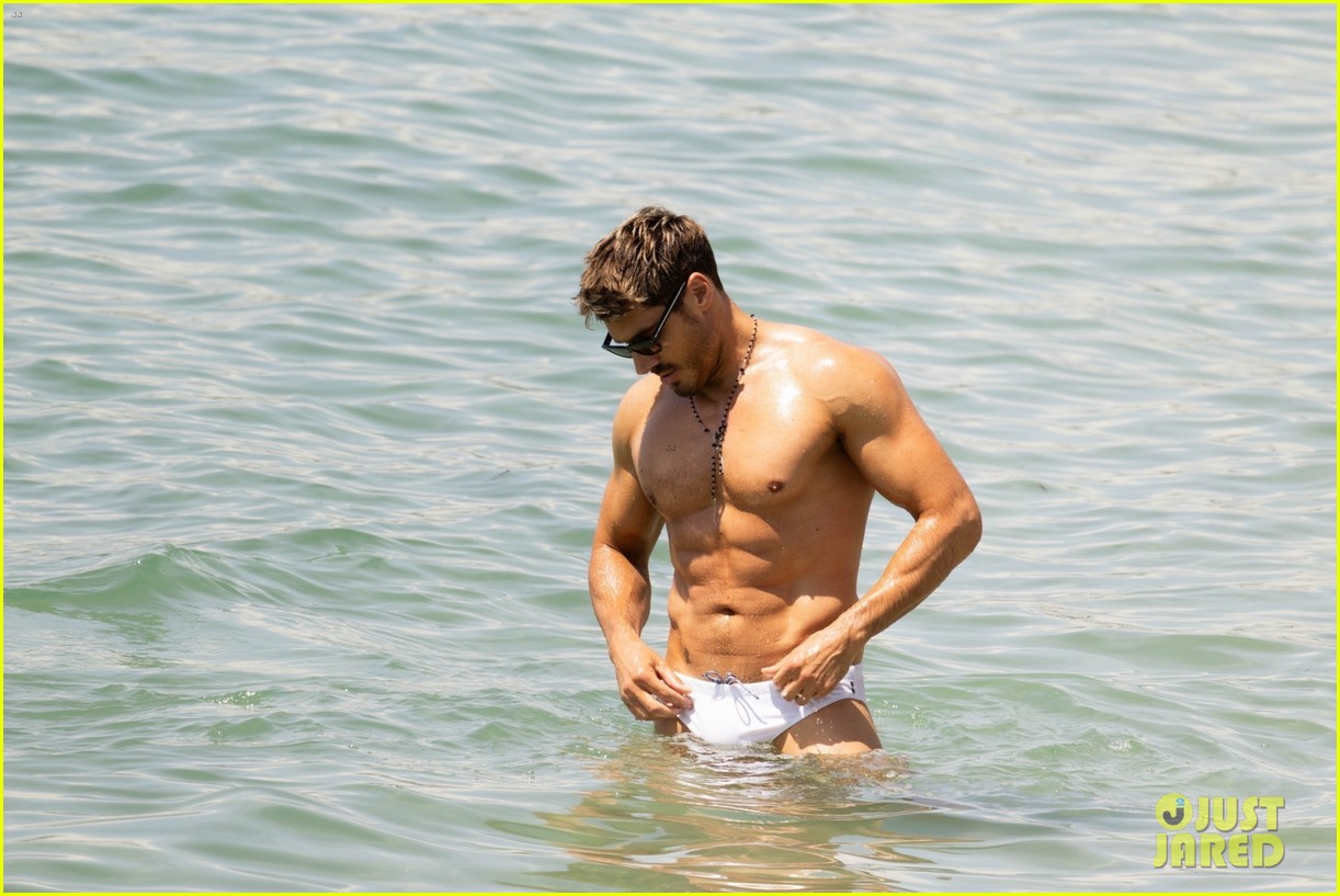 Celebrity Hairstylist Chris Appleton Goes Shirtless for a Dip in His Speedo: Photo 5162334 ...