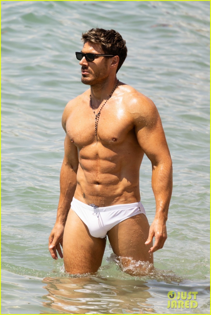 Celebrity Hairstylist Chris Appleton Goes Shirtless for a Dip in His Speedo: Photo 5162338 ...