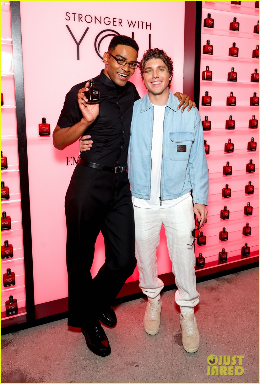 Barbie Ferreira, Lukas Gage, Owen Thiele & More Celebrate Armani's Newest Fragrance Launch ...