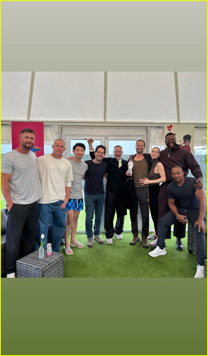 'Avengers: Doomsday' Cast Assembles in First Group Photo From Set: Photo 5151838 | Anthony ...