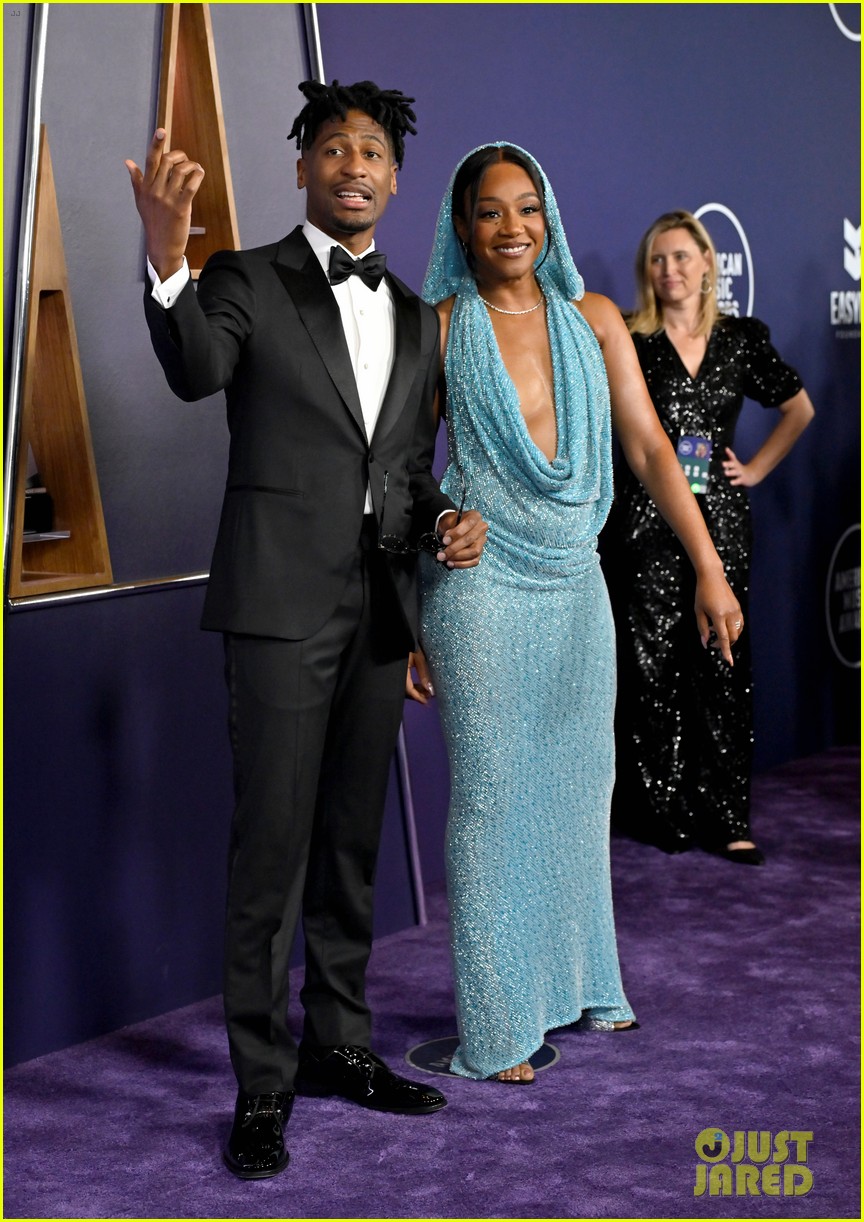 Ciara & Tiffany Haddish Go Glam in Bejeweled Looks at American Music ...