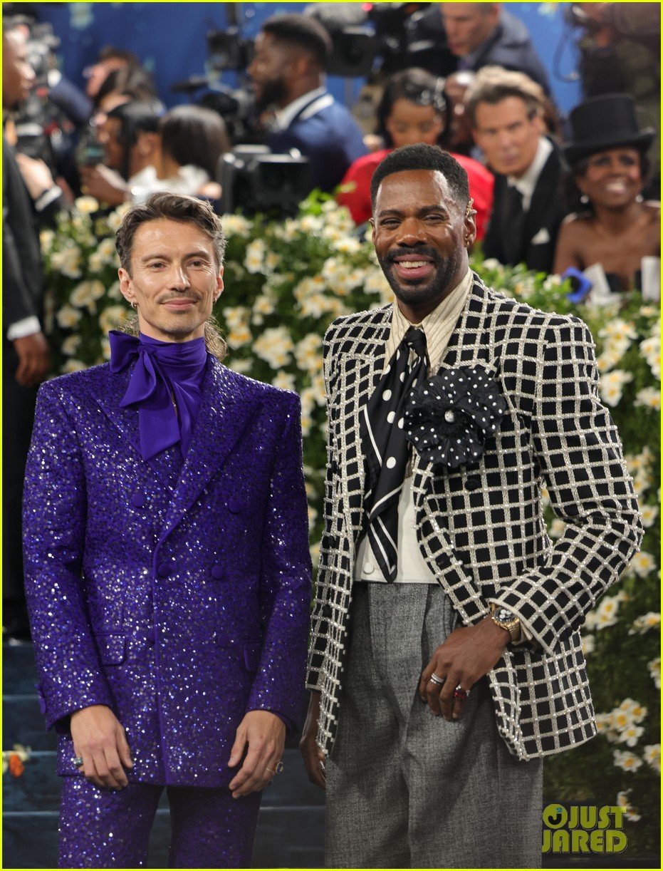 Colman Domingo Switches Into Second Look, Joins Husband Raul Domingo On Met Gala 2025 Carpet ...