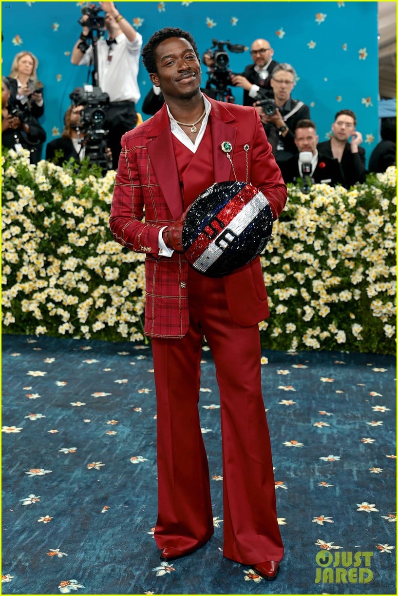Damson Idris Rips Off 'F1' Movie Racing Suit to Reveal Red Look at Met Gala 2025: Photo 5153526 ...