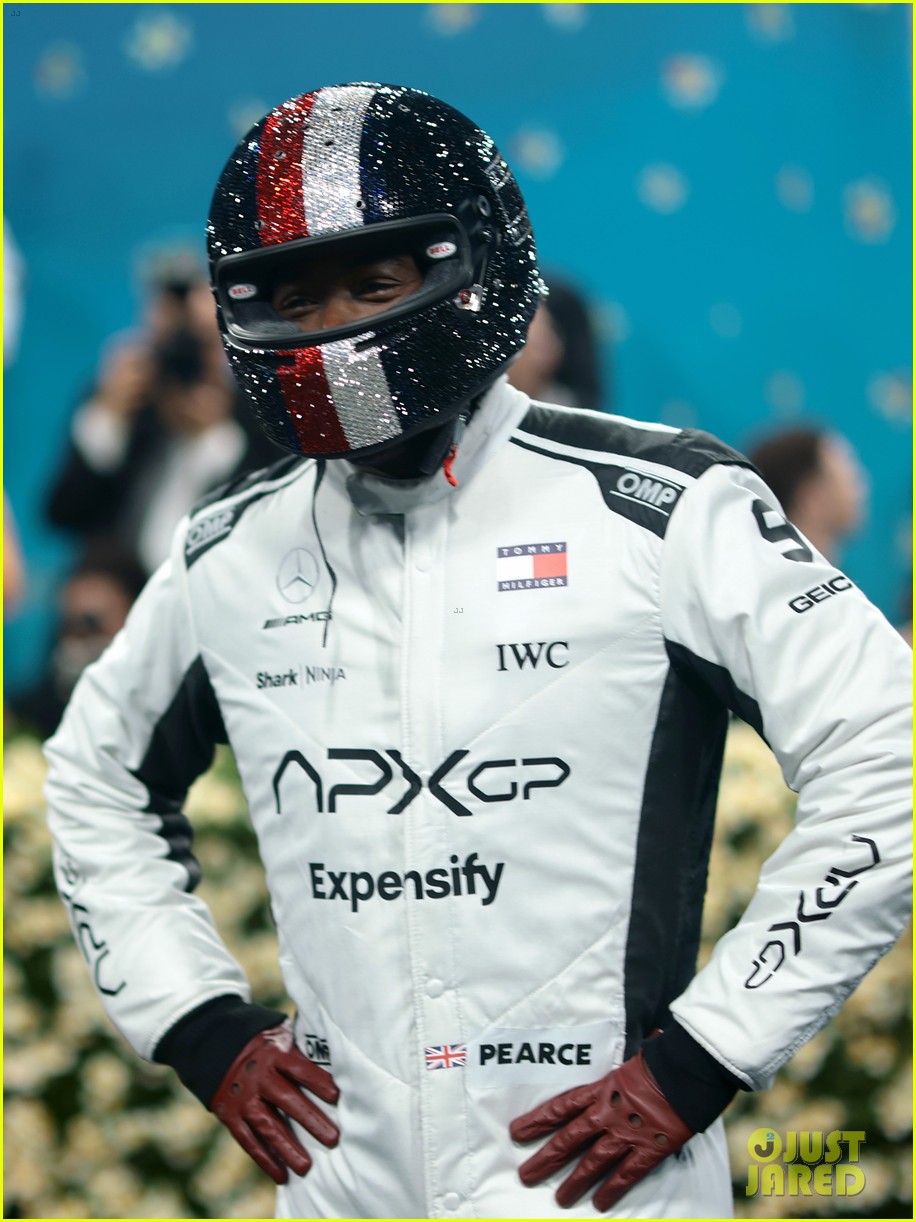 Damson Idris Rips Off 'F1' Movie Racing Suit to Reveal Red Look at Met ...