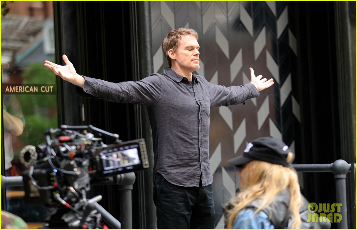 Michael C. Hall, Peter Dinklage, & Uma Thurman Film Scenes for 'Dexter ...