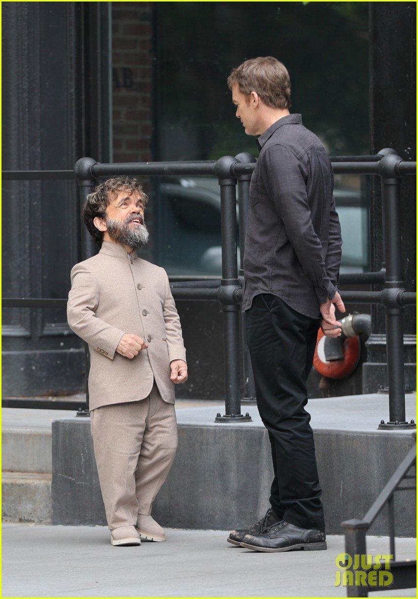 Michael C. Hall, Peter Dinklage, & Uma Thurman Film Scenes for 'Dexter ...
