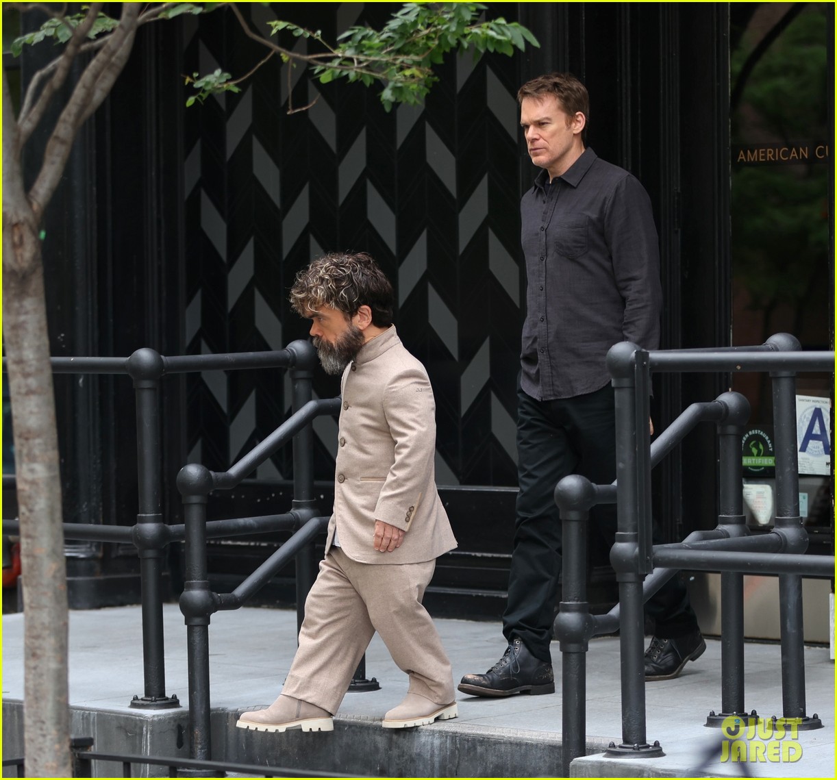 Michael C. Hall, Peter Dinklage, & Uma Thurman Film Scenes for 'Dexter ...