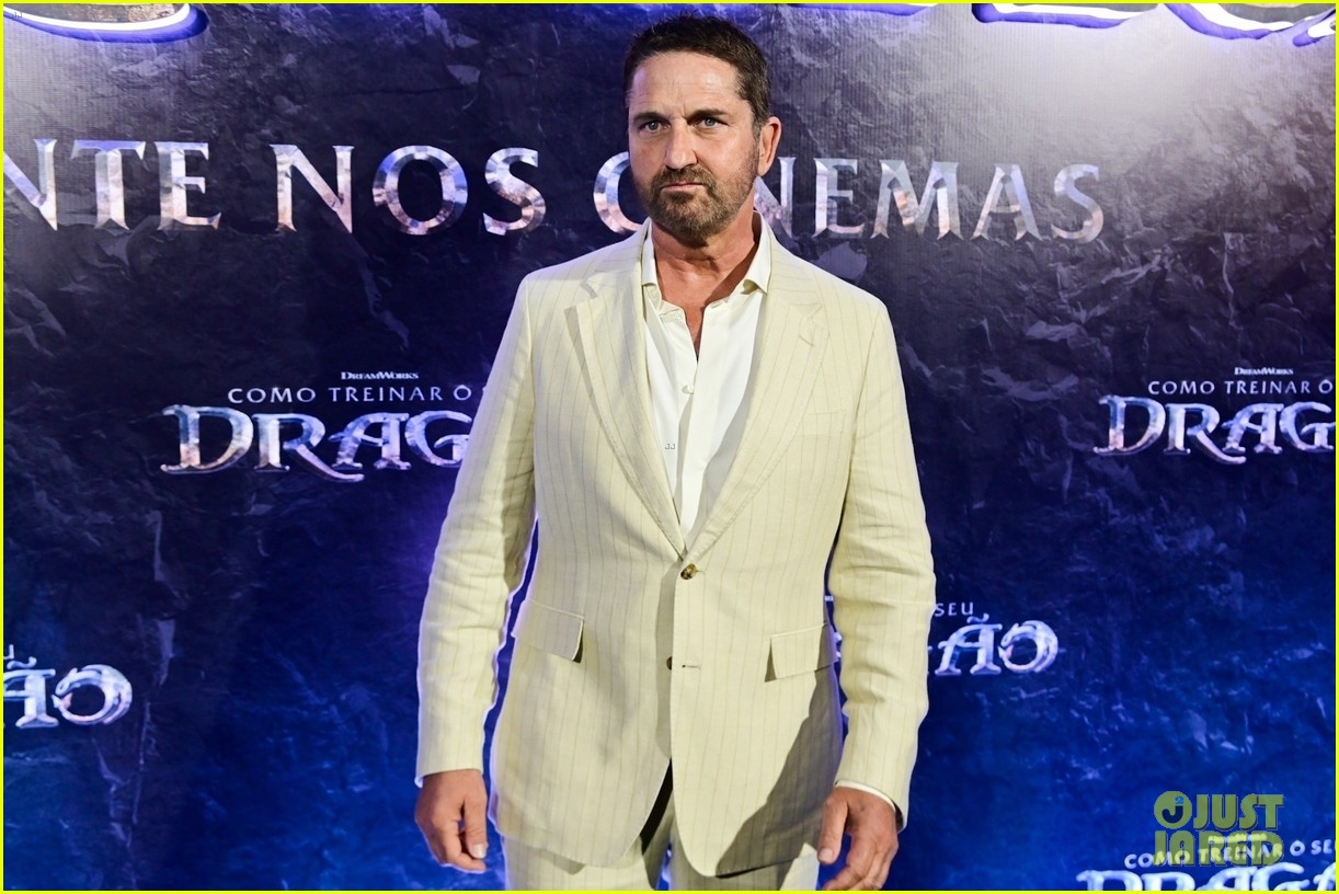 Gerard Butler, Mason Thames & Nico Parker Bring 'How to Train Your ...