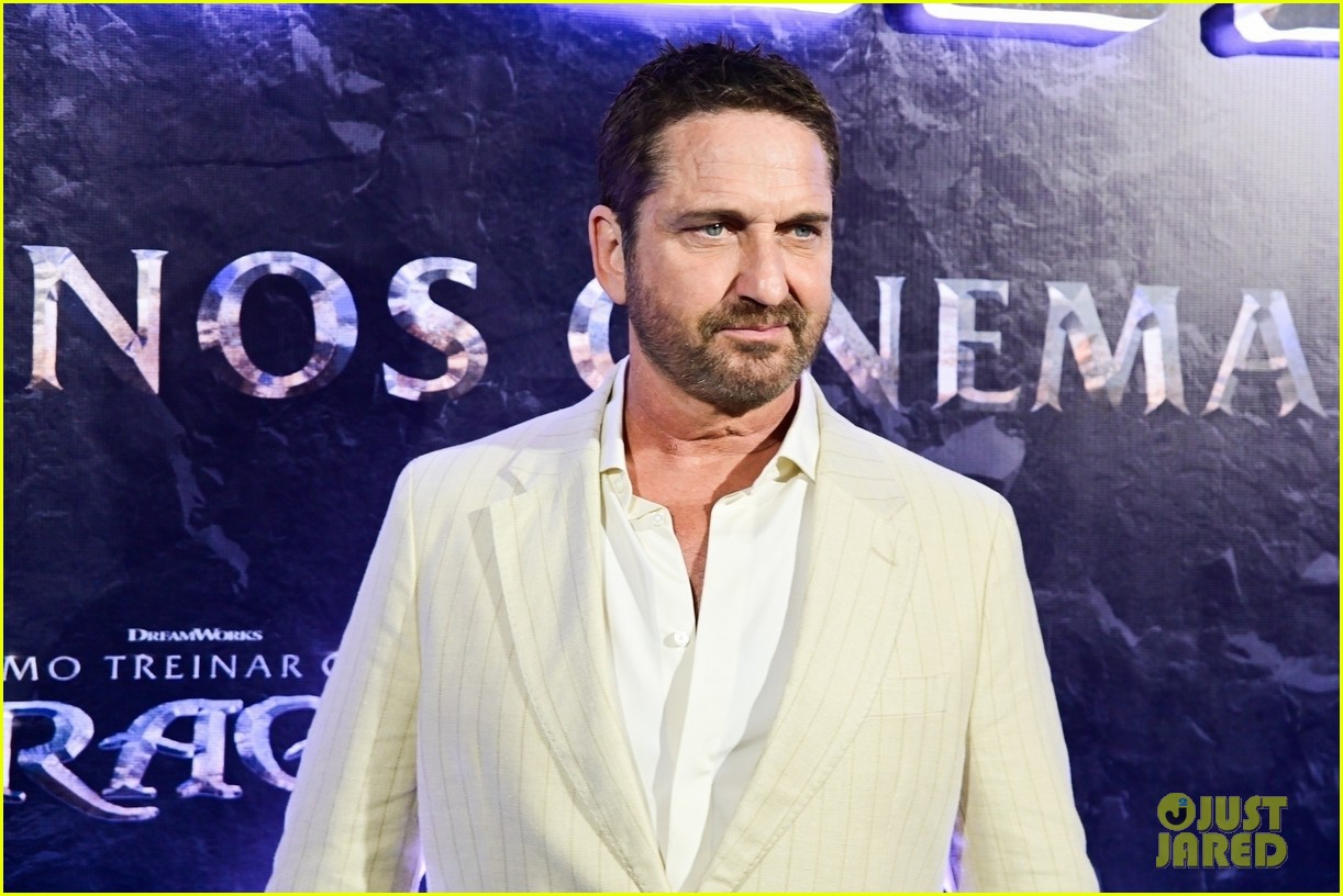 Gerard Butler, Mason Thames & Nico Parker Bring 'How to Train Your ...