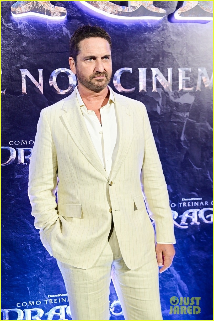 Gerard Butler, Mason Thames & Nico Parker Bring 'How to Train Your ...