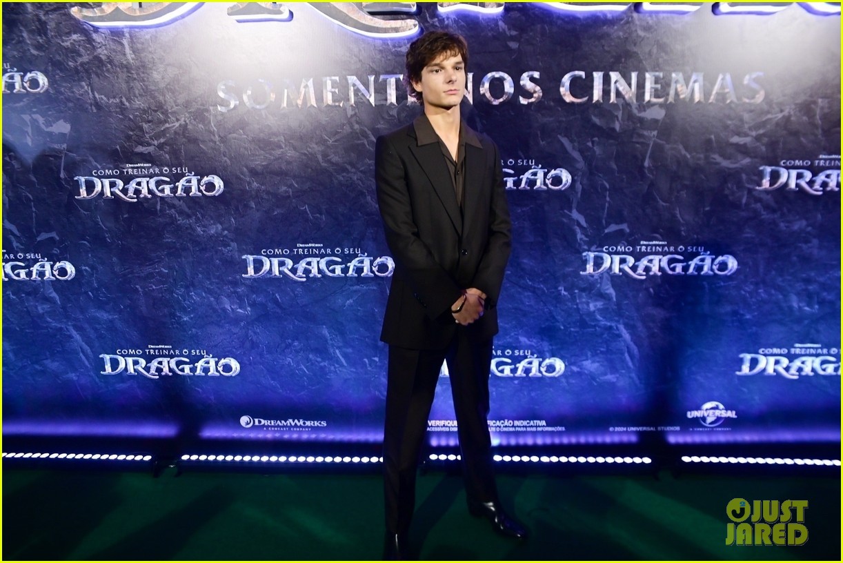 Gerard Butler, Mason Thames & Nico Parker Bring 'How to Train Your ...