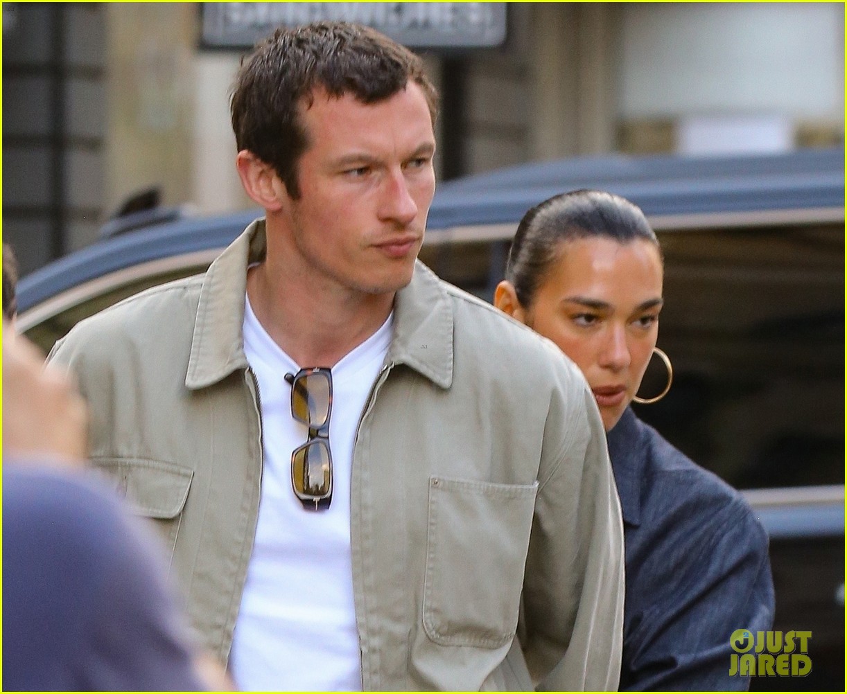 Dua Lipa & Rumored Fiancé Callum Turner Step Out After a Thai Dinner in ...