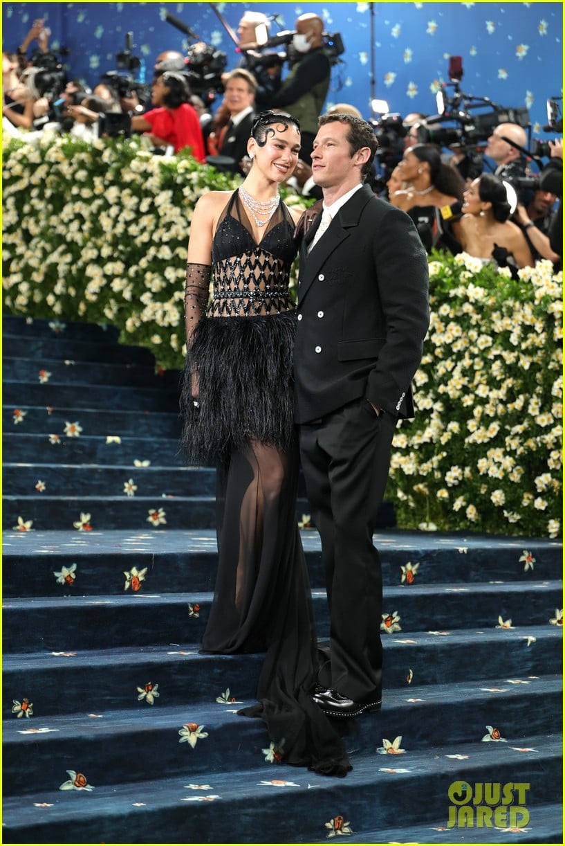 Dua Lipa & Rumored Fiancé Callum Turner Hit the Met Gala 2025 Red Carpet Together: Photo 5153245 ...