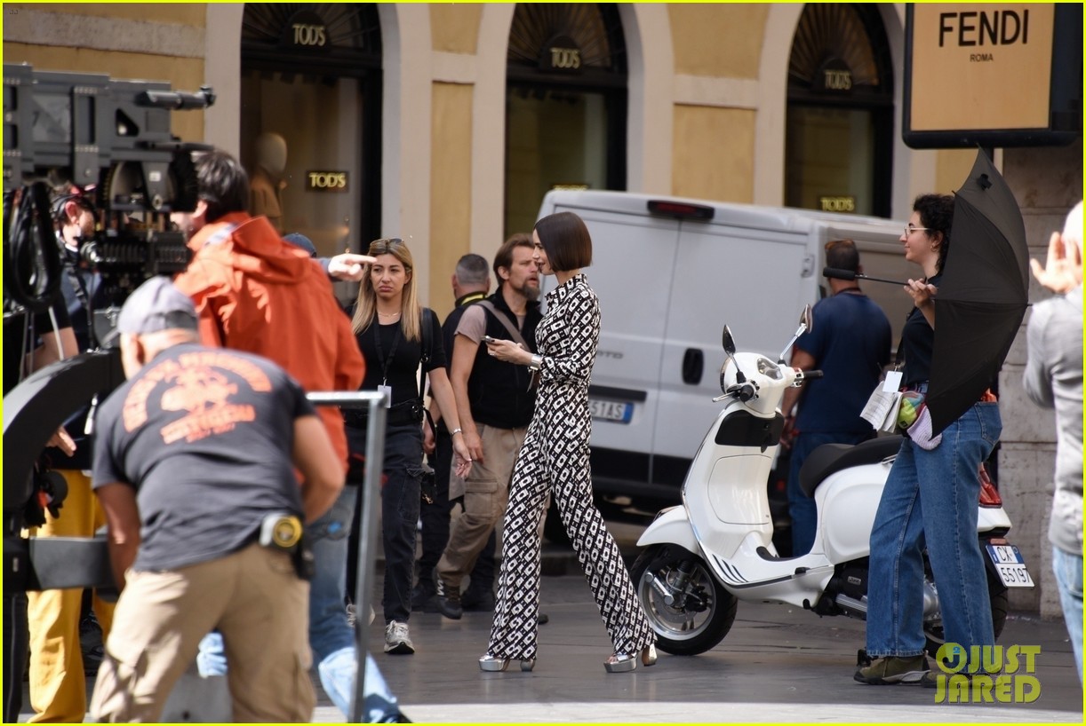 Lily Collins & Eugenio Franceschini Begin Filming 'Emily in Paris ...