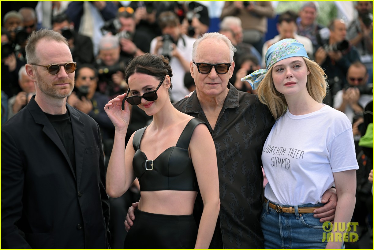 Elle Fanning's Cannes Photo Call Look Features a T-Shirt By an 11-Year ...