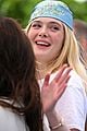 Elle Fanning's Cannes Photo Call Look Features a T-Shirt By an 11-Year ...