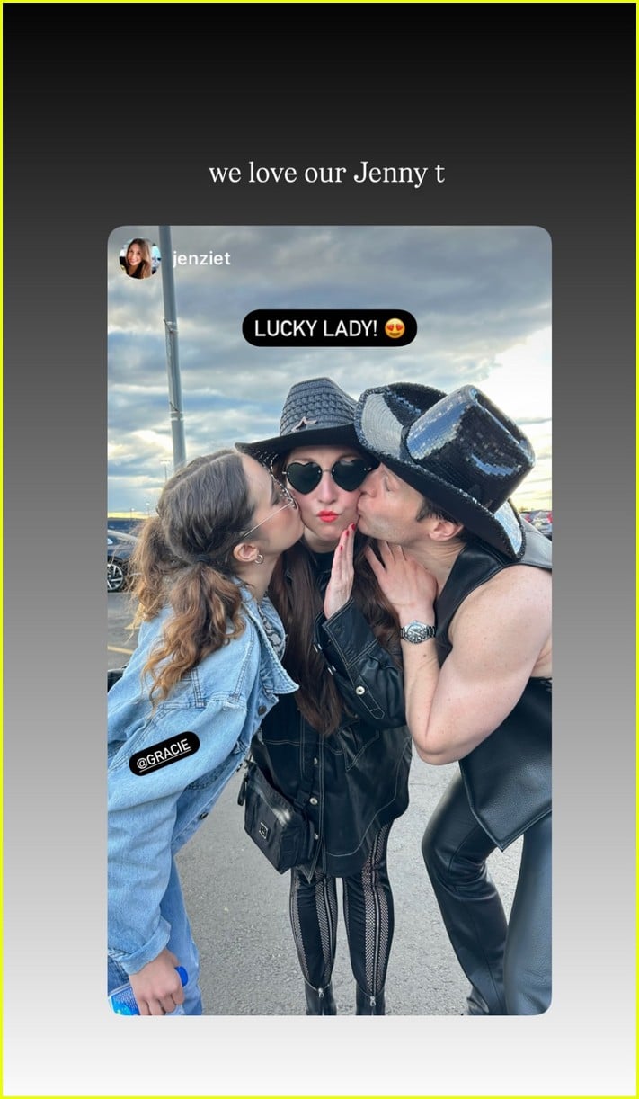 Jonathan Groff Bares Skin in Open Leather Vest at Beyonce Concert with ...