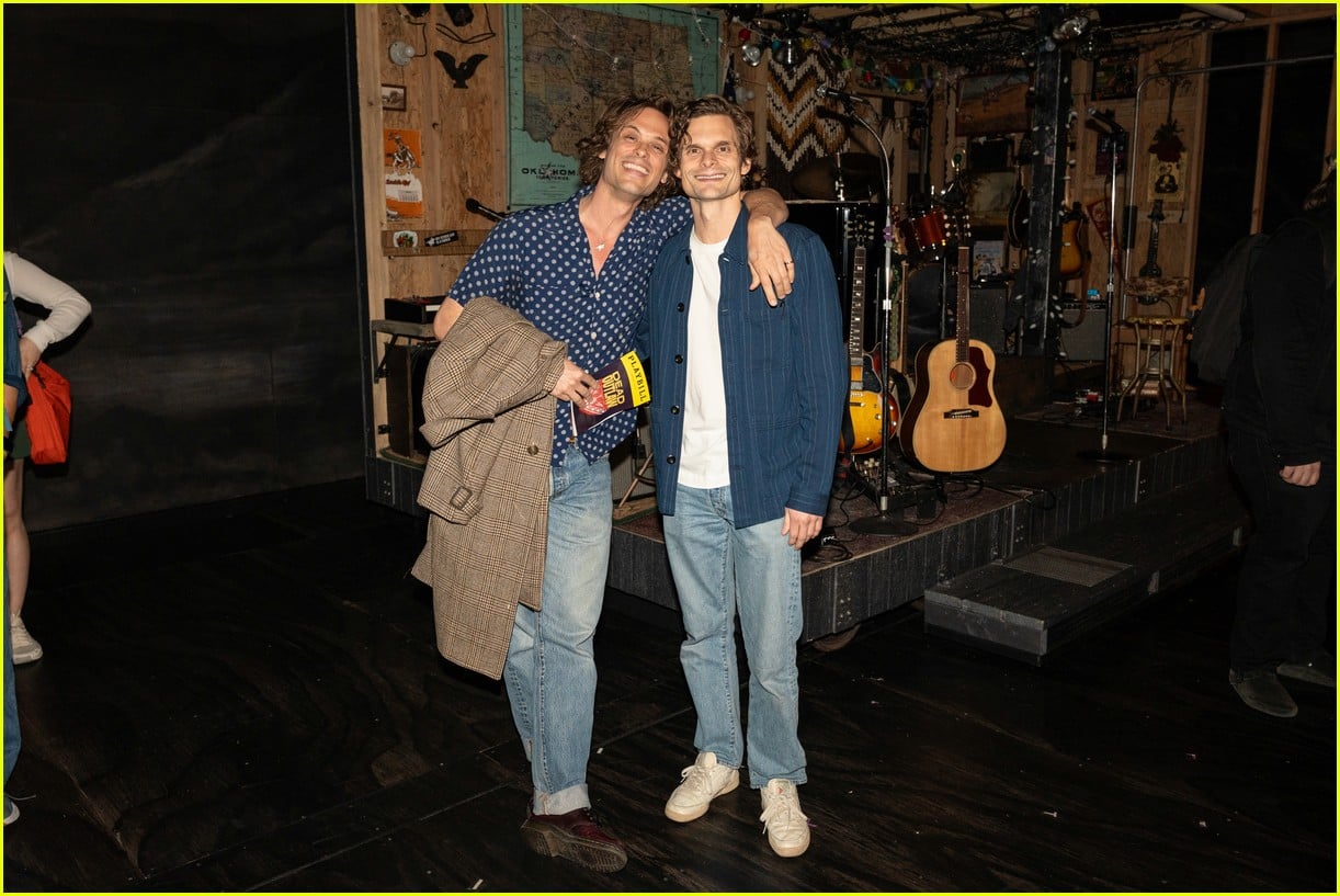 Matthew Gray Gubler Finally Meets His Broadway Doppelganger, Andrew ...