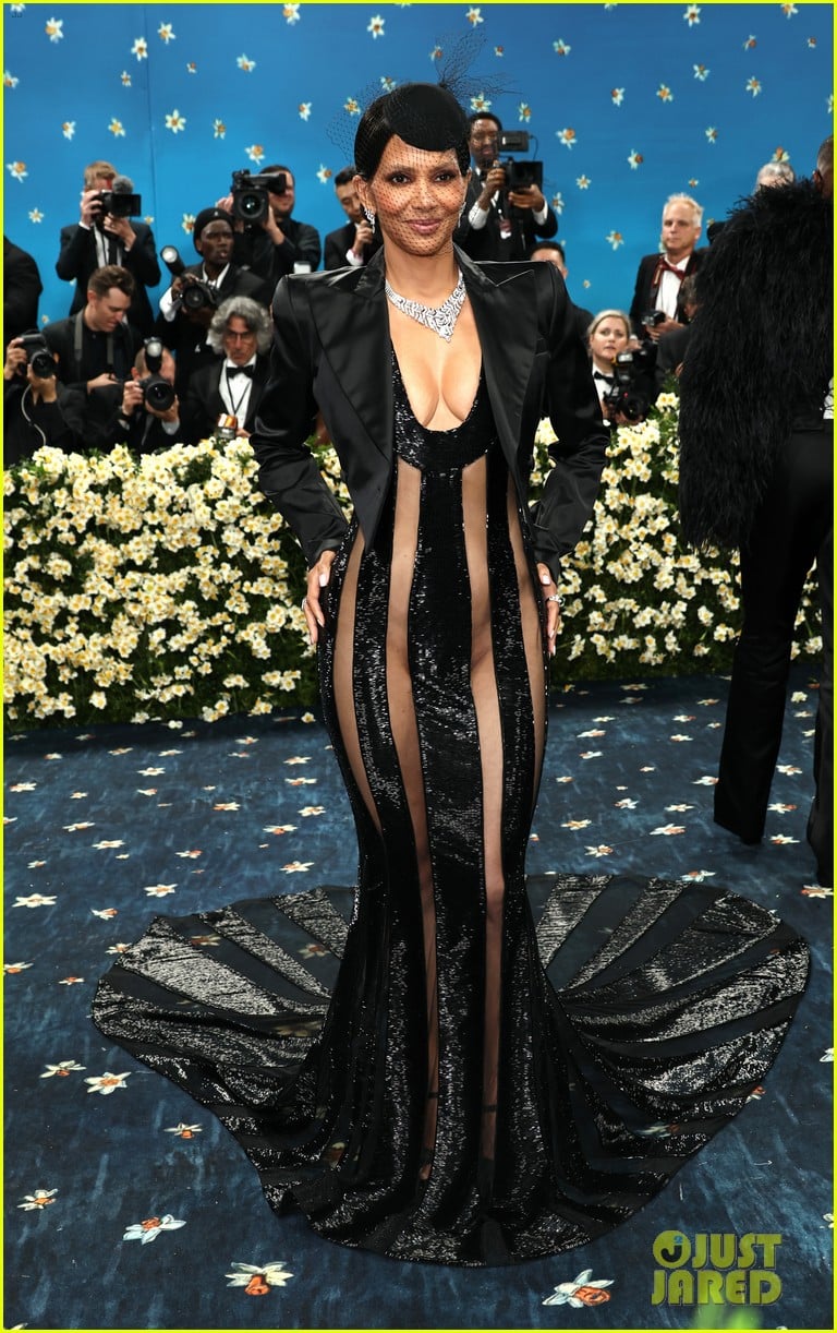 Halle Berry Wears a Daring Sheer Look at Met Gala 2025, 8 Years After Her Last Appearance at the ...