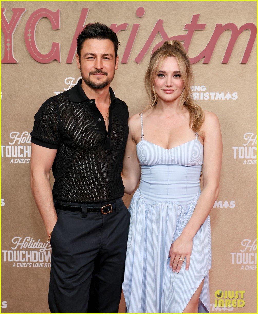 Hunter King & Tyler Hynes Get Back Into the Christmas Spirit at ...