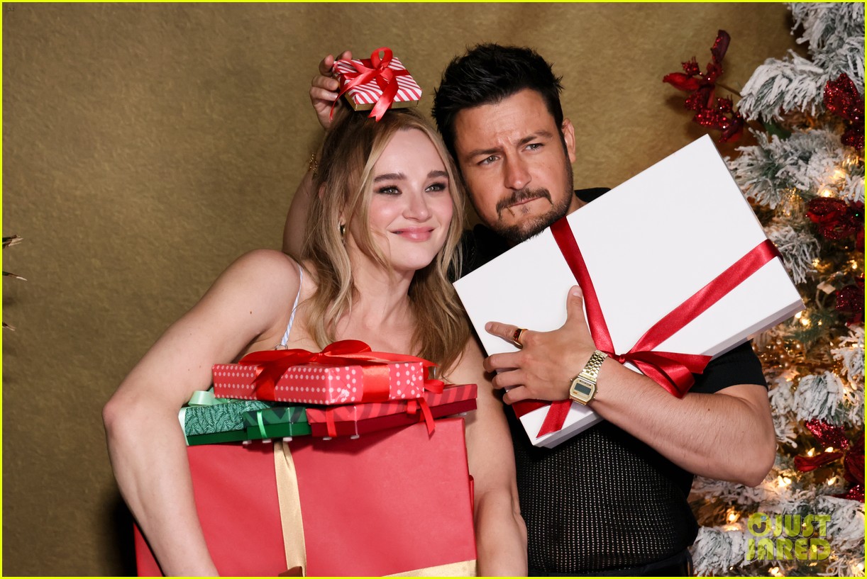 Hunter King & Tyler Hynes Get Back Into the Christmas Spirit at ...