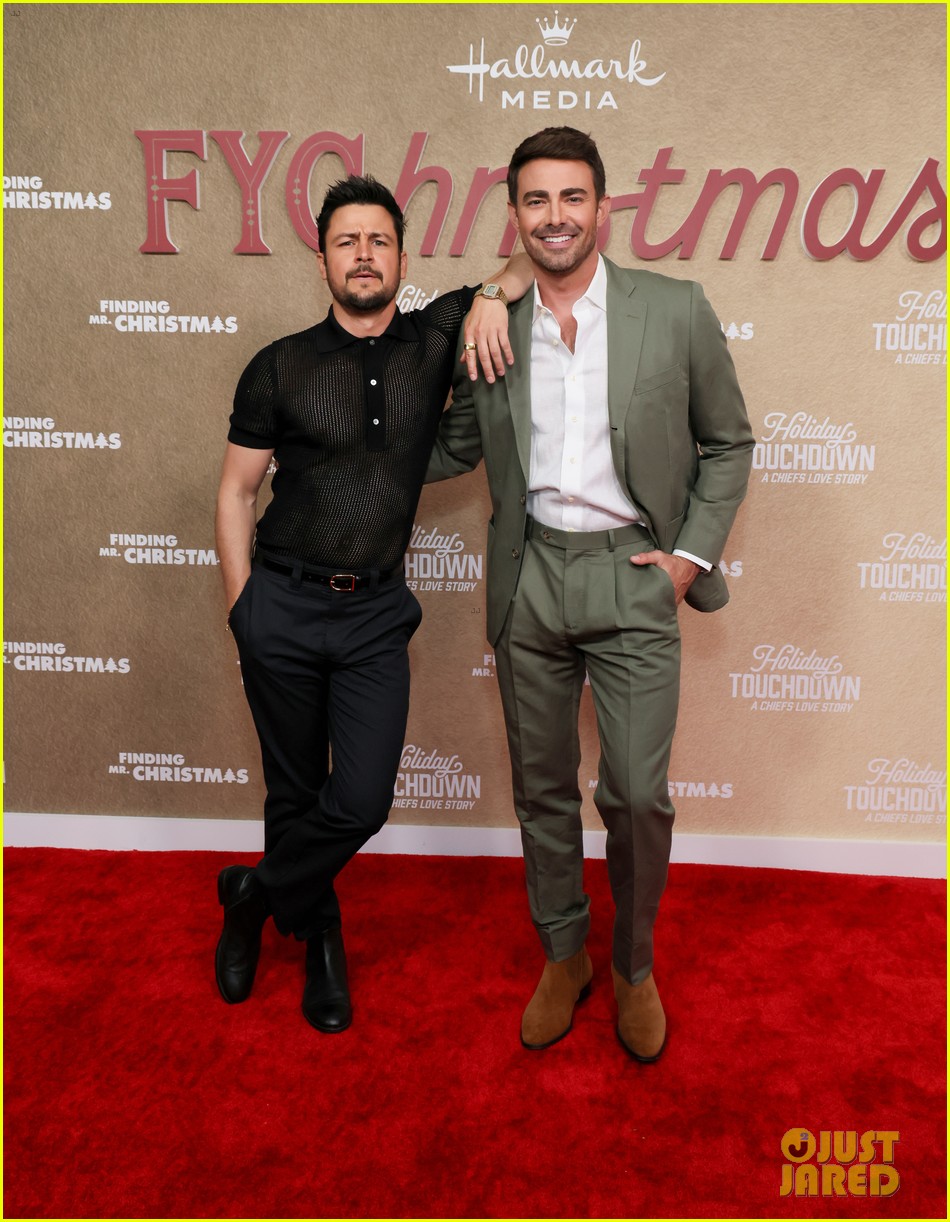 Hallmark's Tyler Hynes Wore a See-Through Shirt to FYC Event & Jonathan ...