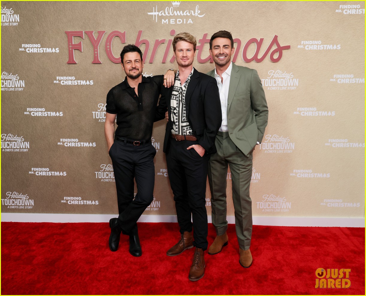 Hallmark's Tyler Hynes Wore a See-Through Shirt to FYC Event & Jonathan Bennett's Husband Had ...