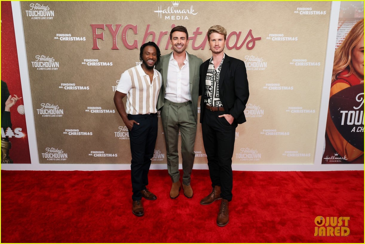 Hallmark's Tyler Hynes Wore a See-Through Shirt to FYC Event & Jonathan ...
