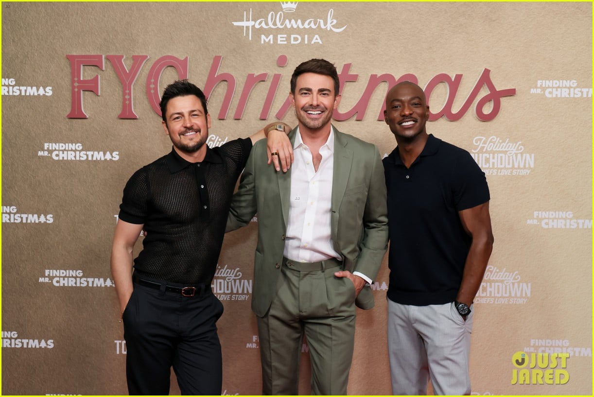 Hallmark's Tyler Hynes Wore a See-Through Shirt to FYC Event & Jonathan ...