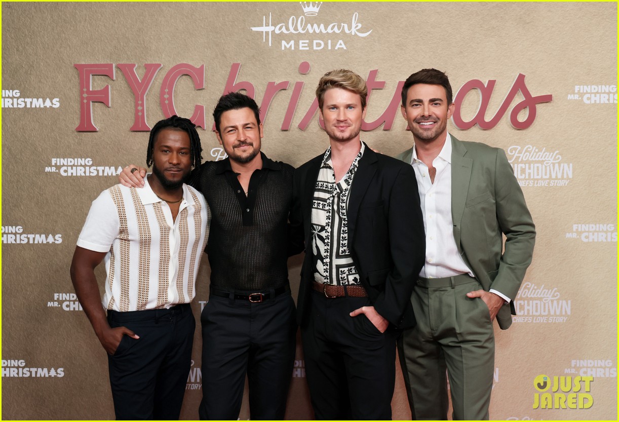 Hallmark's Tyler Hynes Wore a See-Through Shirt to FYC Event & Jonathan ...