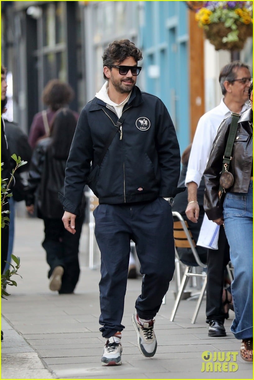 Lily James & Dominic Cooper Look Elated to Run In to One Another, Share ...